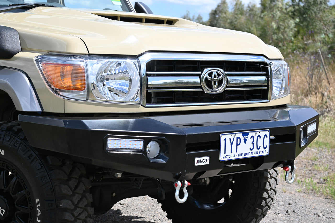 Toyota Landcruiser 79 Series Bullbar | Jungle 4x4