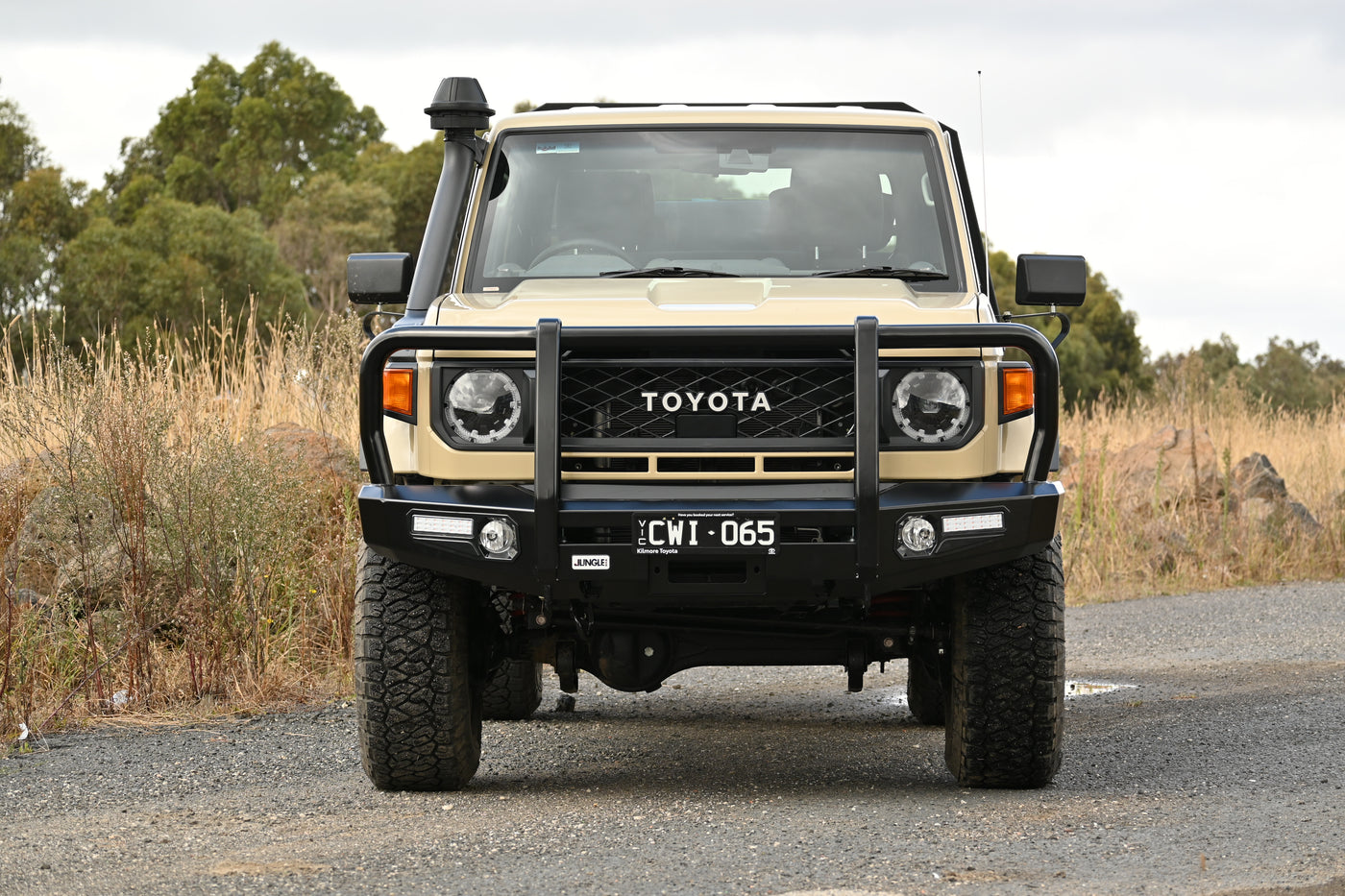 Toyota Landcruiser 79 Series Bullbar | Jungle 4x4