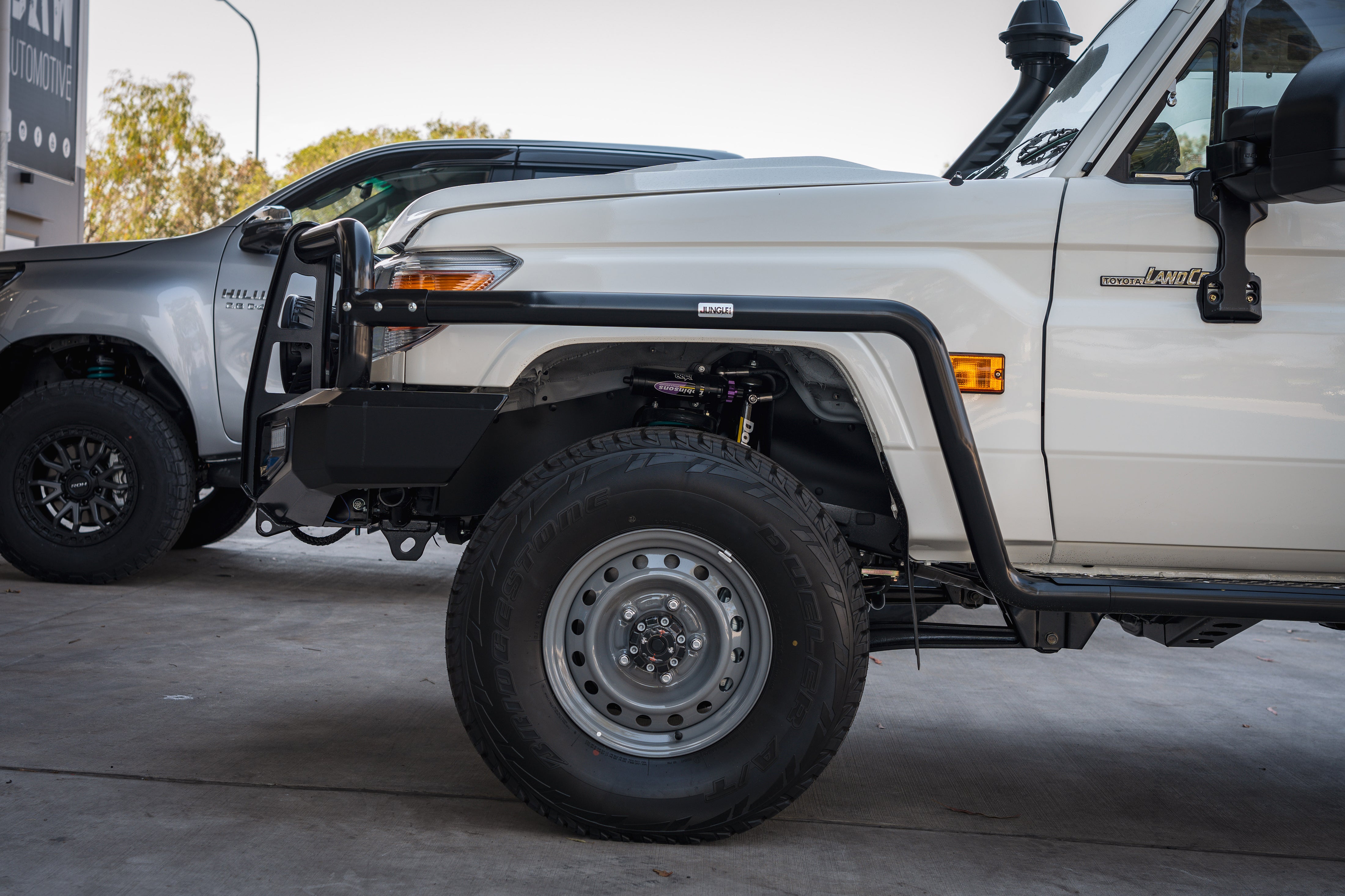 Side Rails Toyota Landcruiser 79 Series | Jungle 4x4